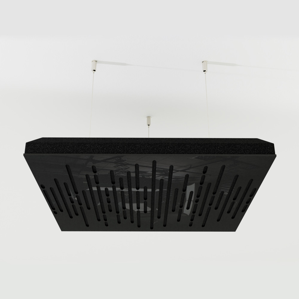 Sound Absorbing Acoustic Panel «Wave» Ceiling — WorldWide Shipping ...
