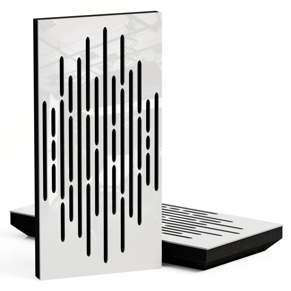 Narrow Sound Absorption-Diffuse Acoustic Panel «Wave» — WorldWide ...